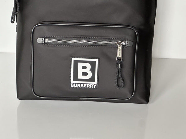NWT $1250 Burberry Abbeydale Nylon Backpack Black 80653101 – BAYSUPERSTORE